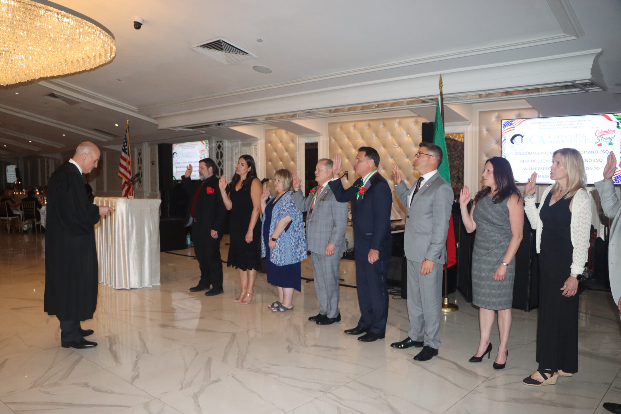 Columbian Lawyers welcome new president Grace Borrino